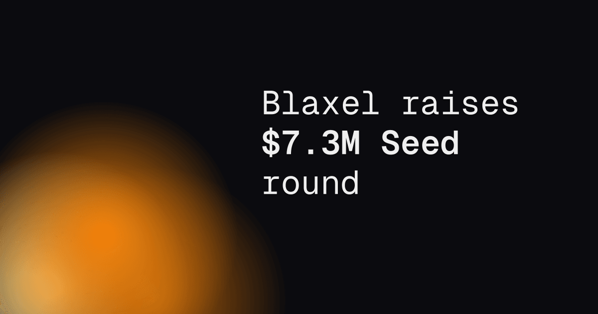 Blaxel Raises $7.3M Seed Round led by First Round to Build Cloud Infrastructure for the AI Agent ...